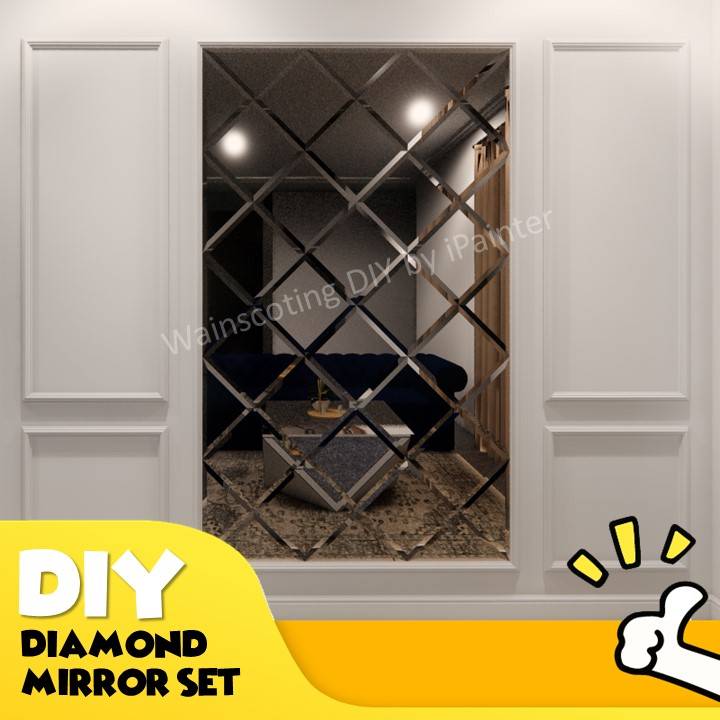 Diamond mirror Set DIY - Design A