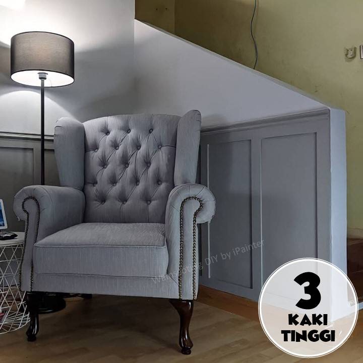 DIY Batten Wall - Koleksi Dinding dari Pinterest