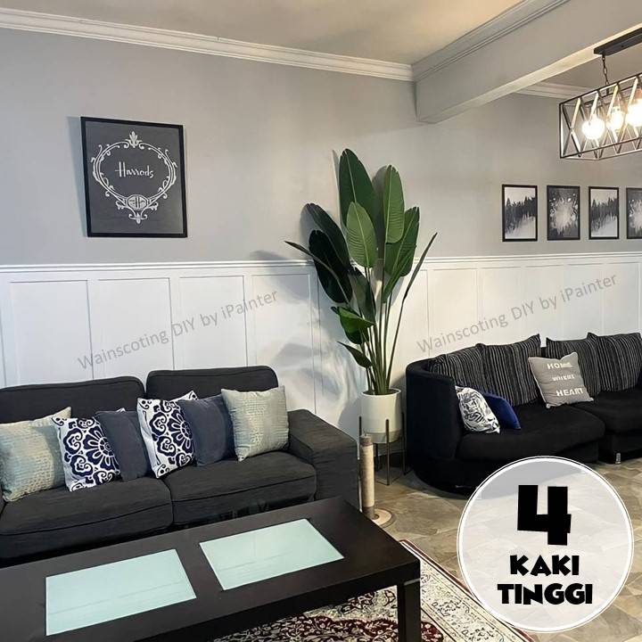 DIY Batten Wall - Koleksi Dinding dari Pinterest