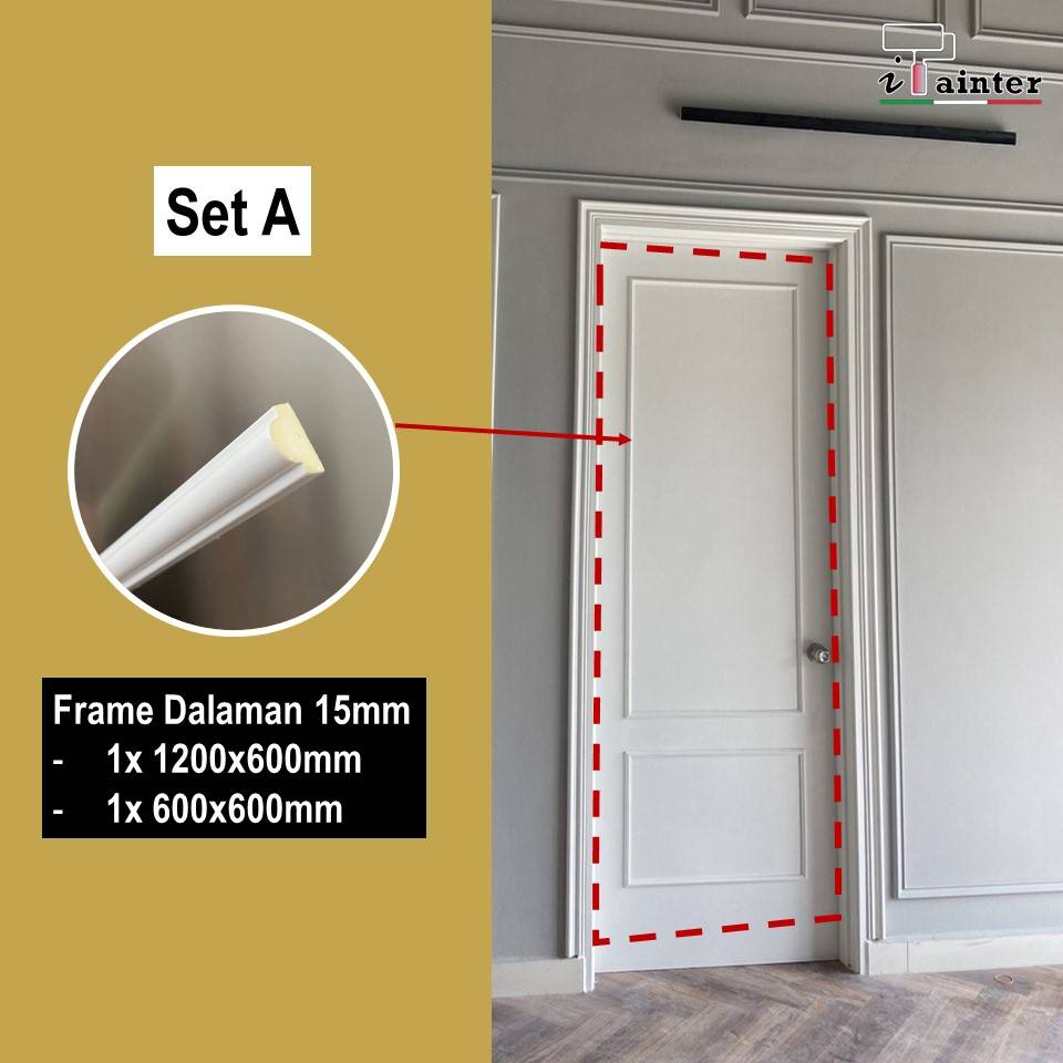 Wainscoting Frame Pintu