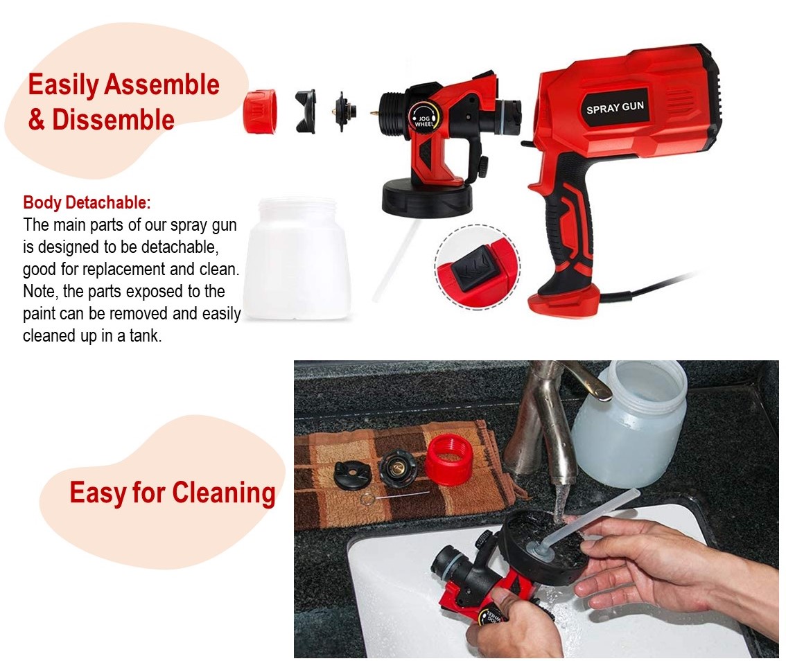 Portable Electric Paint Spray Gun Machine CX31