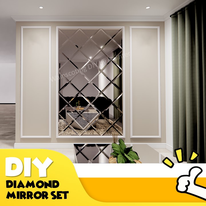 Diamond mirror Set DIY - Design B
